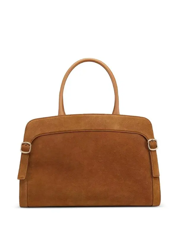 Santoni Suede Shoulder Bag
