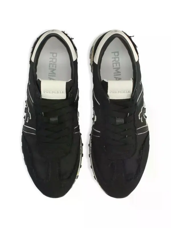 Premiata Lucy Panelled Sneakers - Black