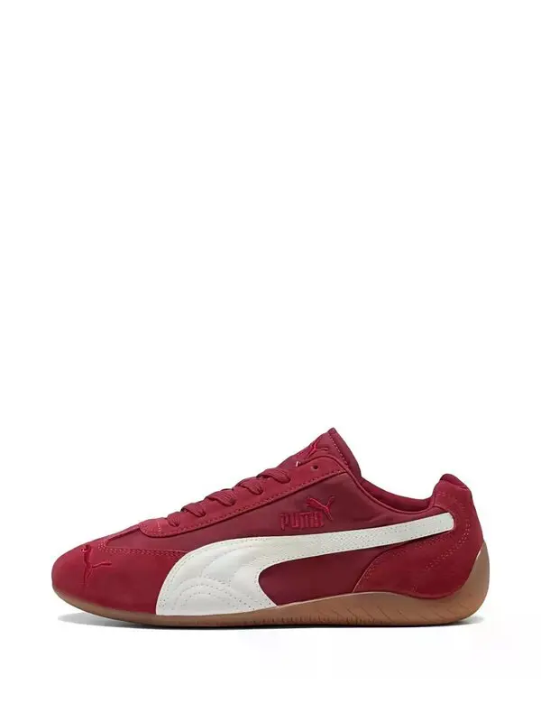 PUMA Suede Panelled Sneakers - Red