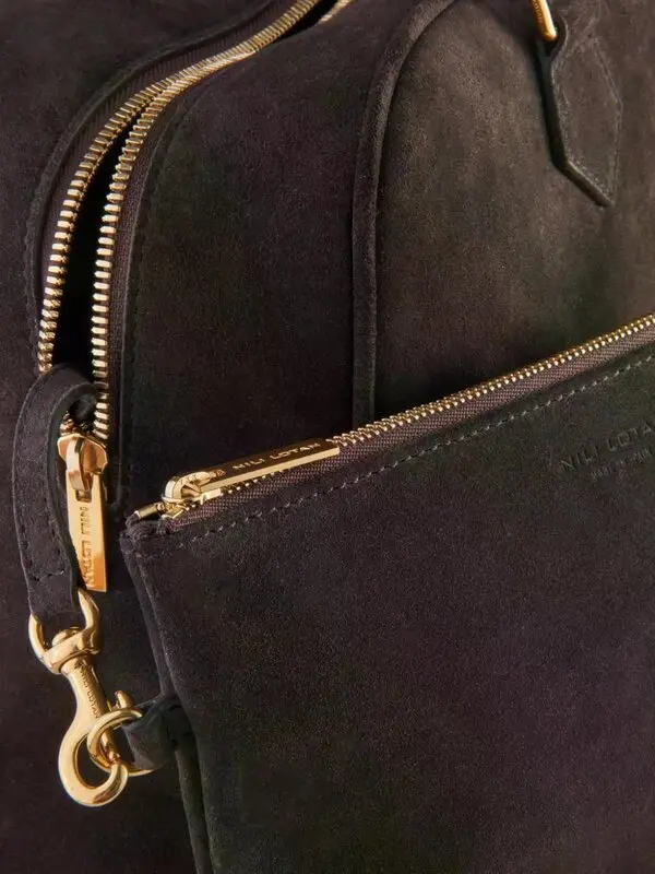 NILI LOTAN Jaclyn Suede Shoulder Bag