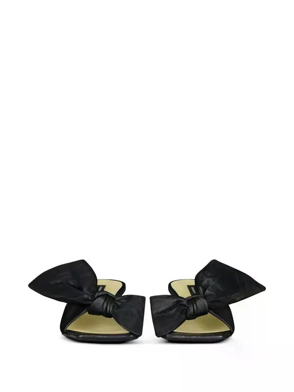 Givenchy Boudoir Knot-detail Square-toe Sandals