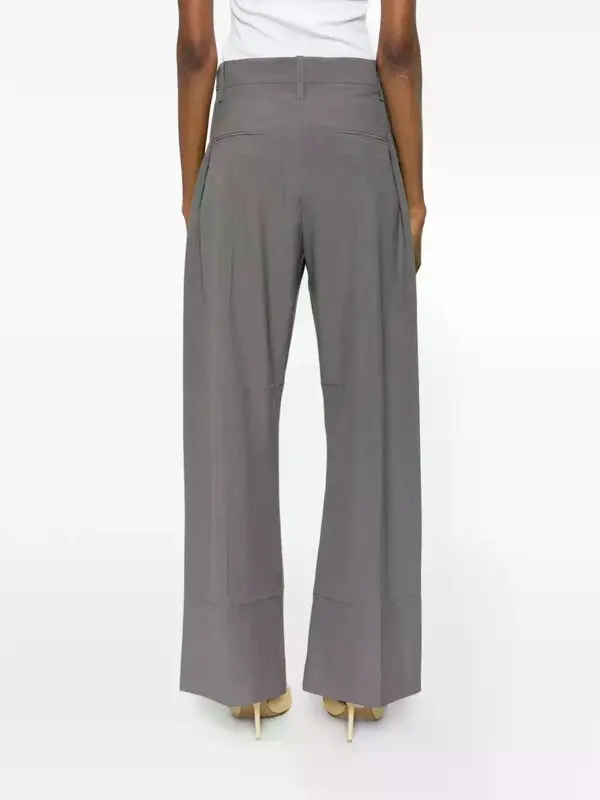 Victoria Beckham Straight-leg Folded Trousers