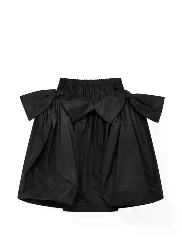 COMME DES GARÇONS TAO Bow-detail Gathered Skirt