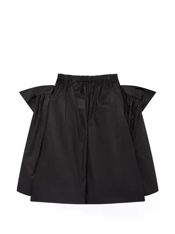 COMME DES GARÇONS TAO Bow-detail Gathered Skirt