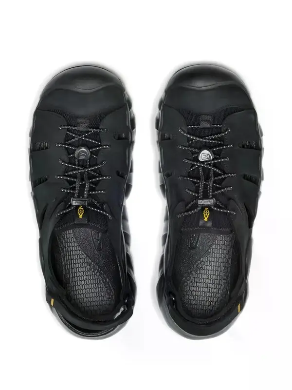Keen Hyperport Fisherman Leather Sandals - Black