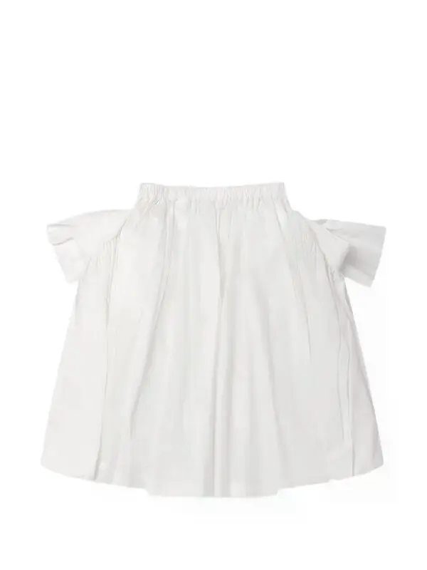 COMME DES GARÇONS TAO Bow-detail Gathered Skirt