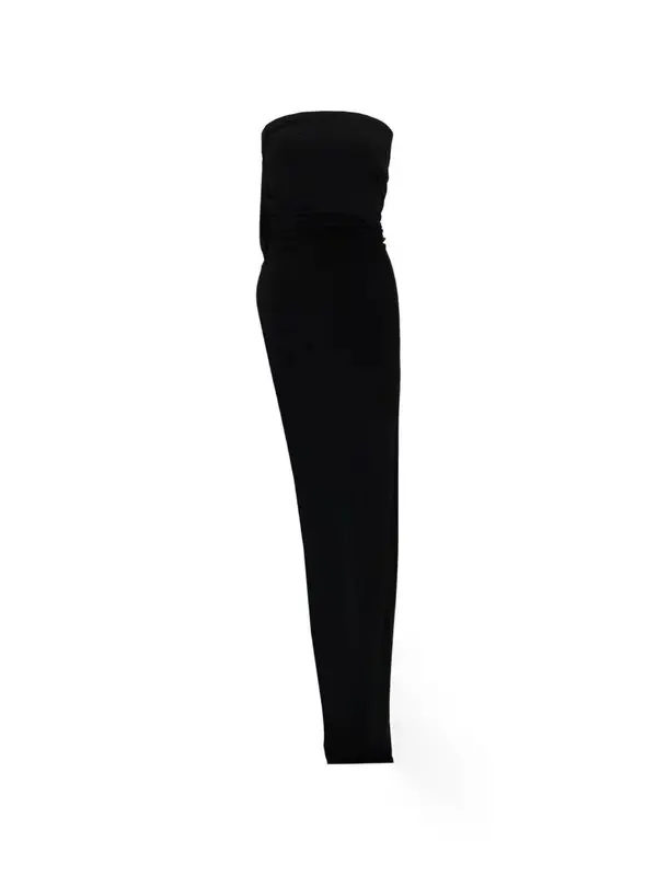 Rick Owens Edfu Floor-length Strapless Top - Black