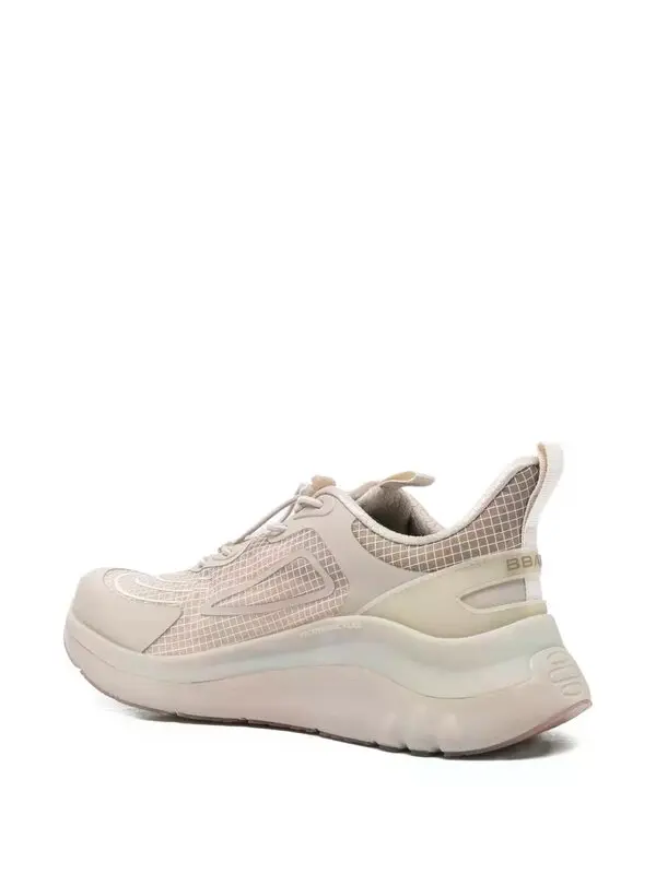 BBACK Mesh-panelled Toggle-fastening Sneakers