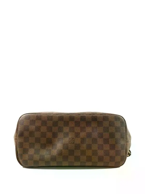 LOUIS VUITTON Neverfull Mm Damier Ebène Tote Bag