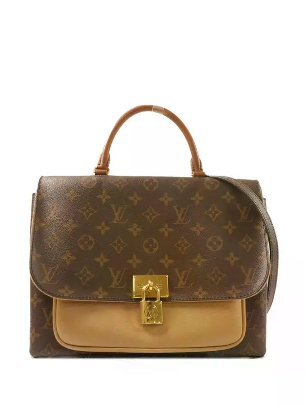 LOUIS VUITTON Marignan Monogram Shoulder Bag - Brown