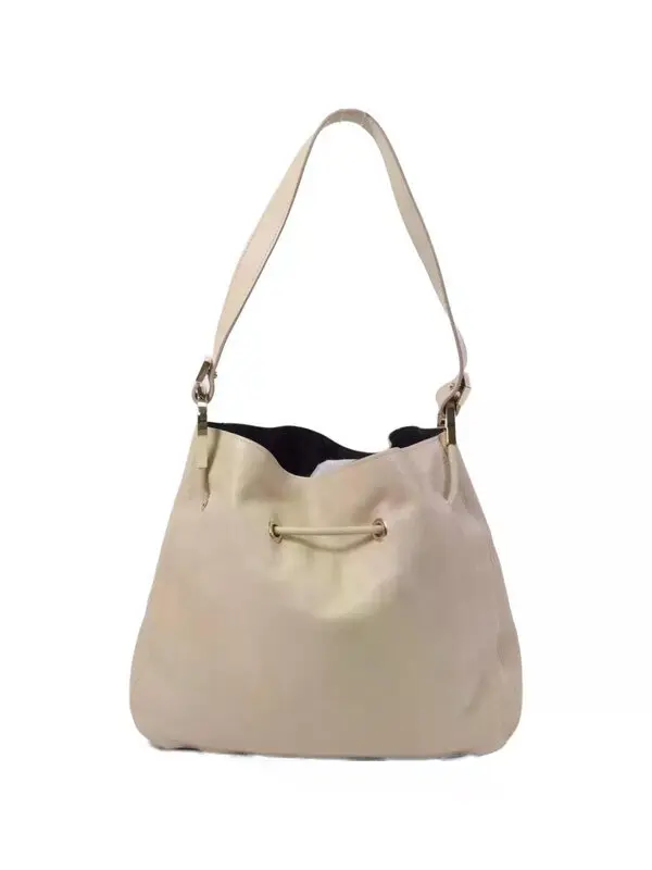 Gucci Leather Shoulder Bag - Neutrals