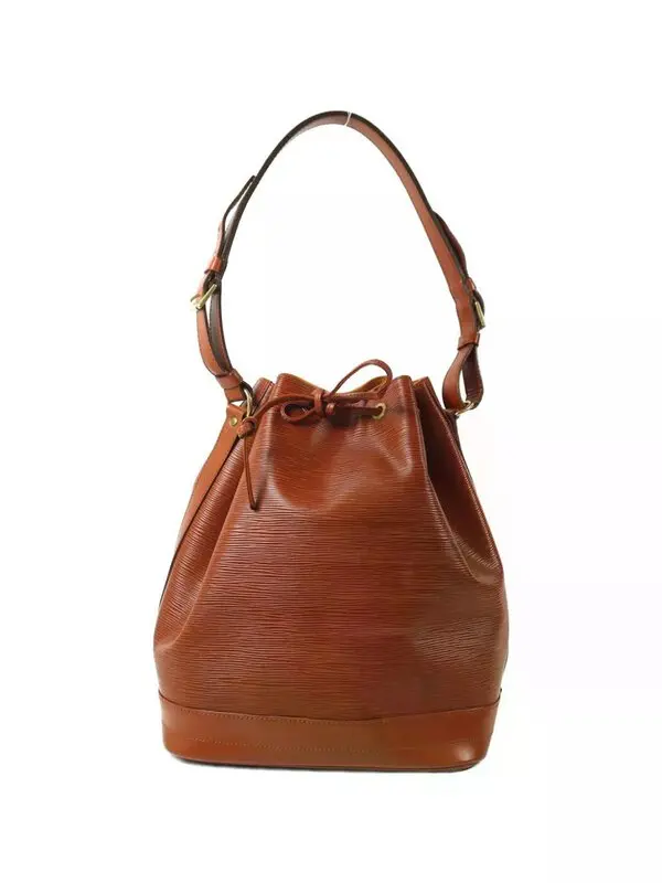 LOUIS VUITTON Noe Epi Leather Shoulder Bag - Brown