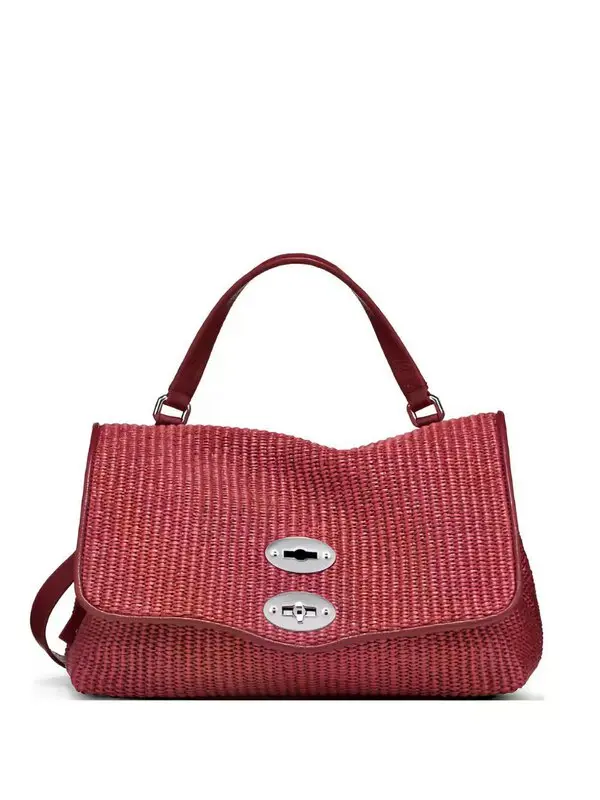 ZANELLATO Postina® Woven Tote Bag - Red