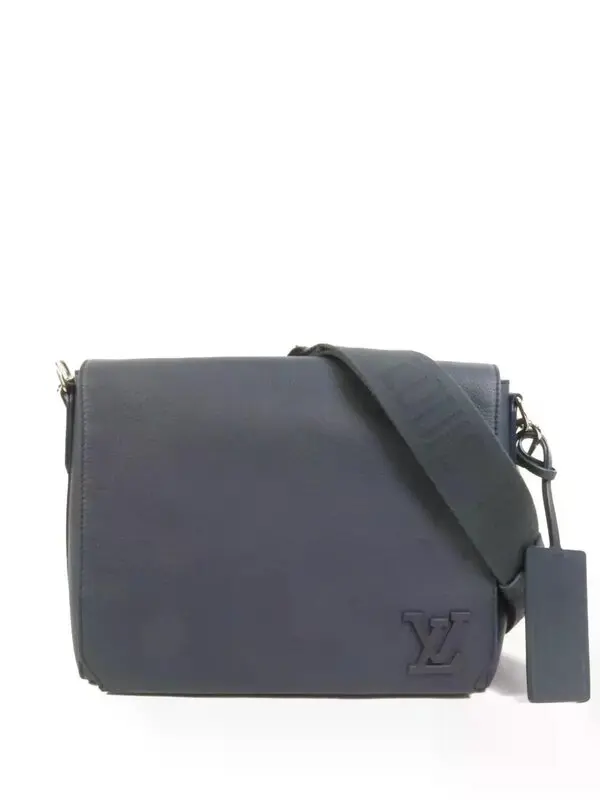 LOUIS VUITTON Aerogram Takeoff Shoulder Bag - Blue