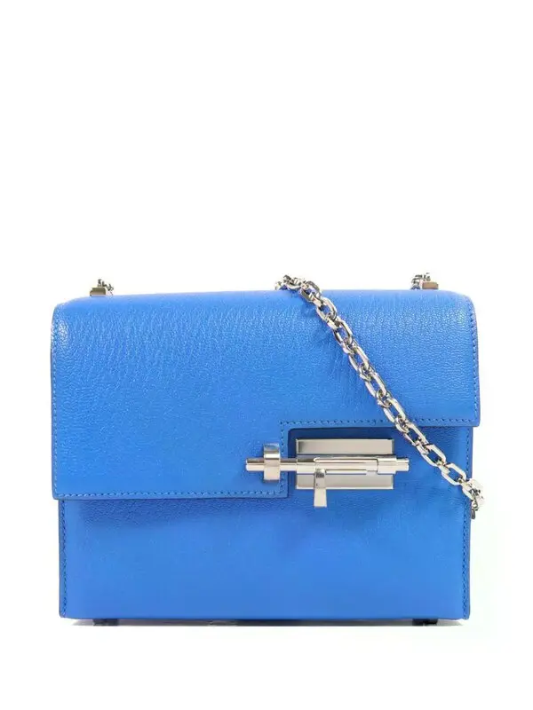 Hermès Mini Verrou Cross Body Bag - Blue
