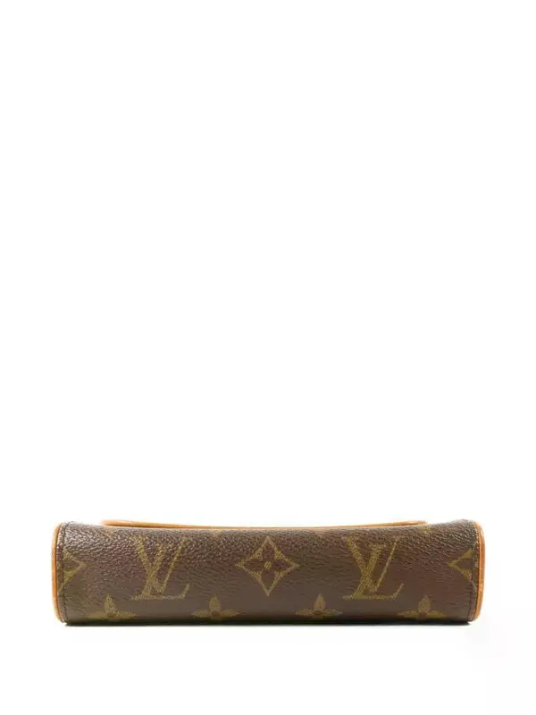 LOUIS VUITTON Monogram Pochette Florentine Belt Bag - Brown