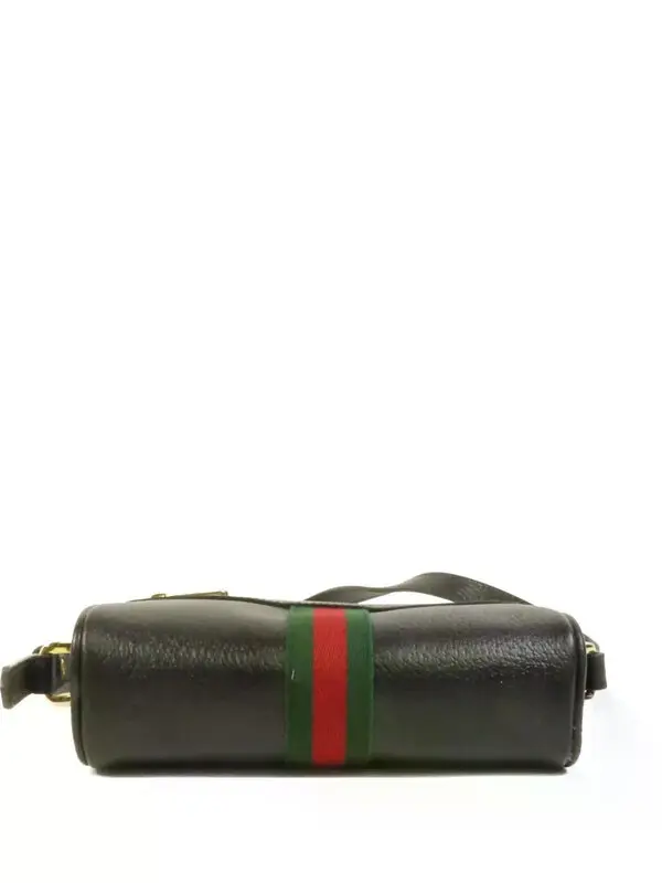 Gucci Ophidia Web-stripe Shoulder Bag - Black