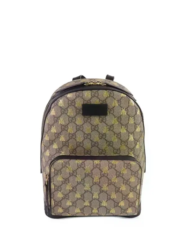 Gucci Gg Supreme Backpack - Neutrals
