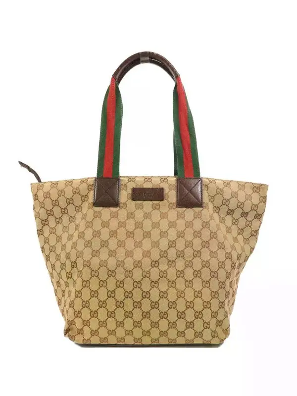 Gucci Gg Canvas Tote Bag - Neutrals