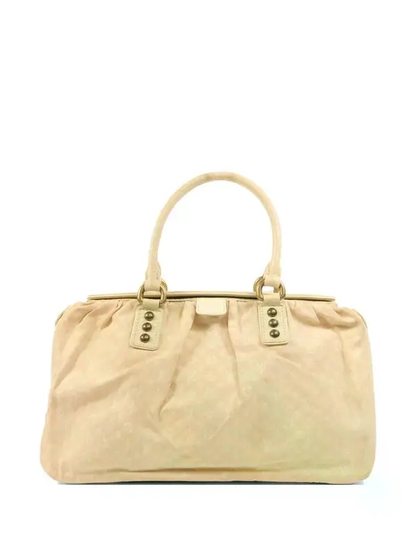 LOUIS VUITTON Monogram Mini Lin Trapeze Gm Tote Bag - Neutrals