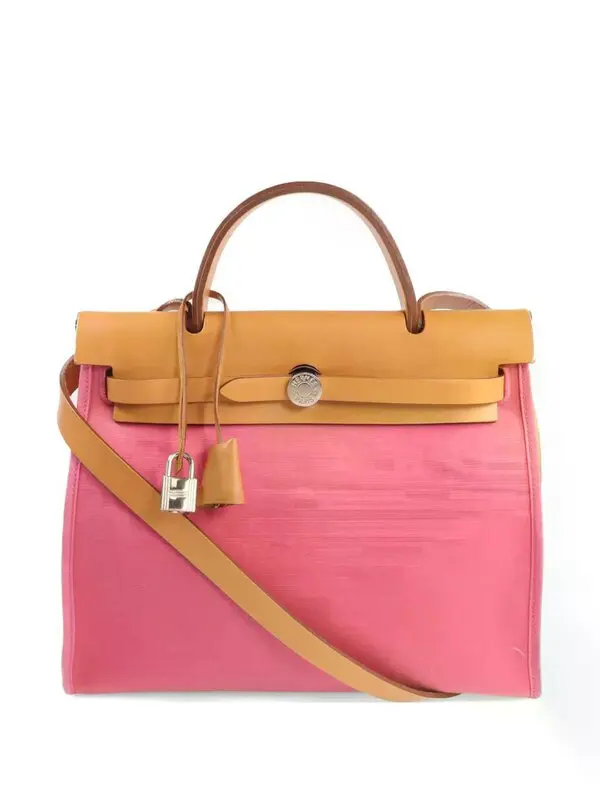 Hermès Herbag Pm Tote Bag - Pink