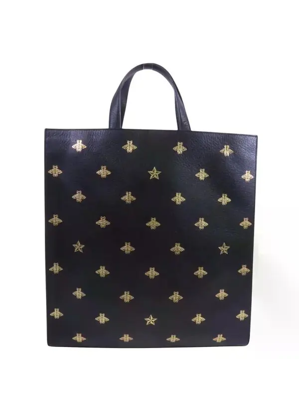 Gucci Bee Star Tote Bag - Black