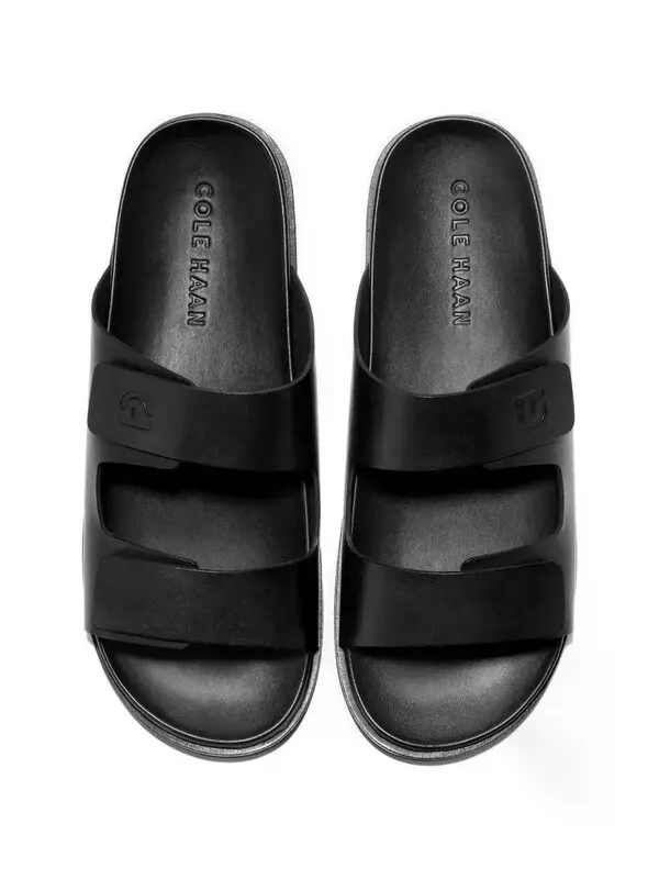Cole Haan Logo-embossed Touch-strap Sandals