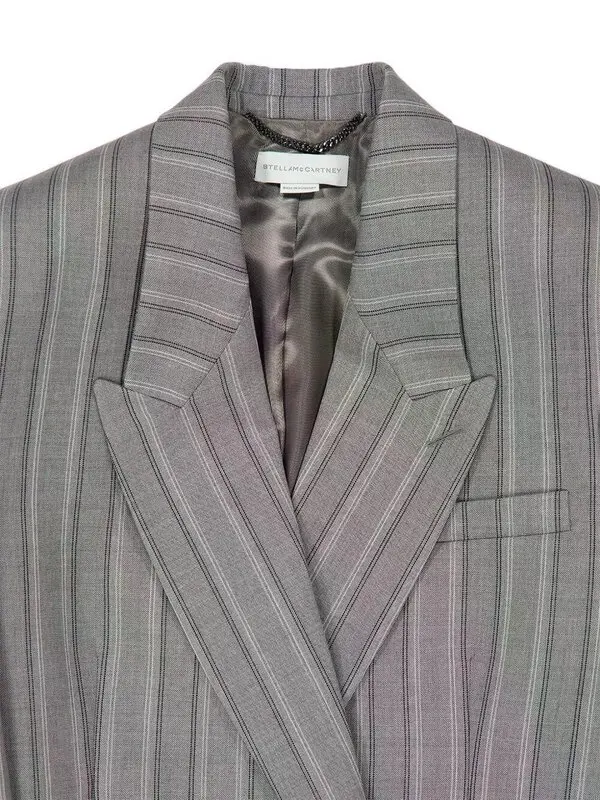 Stella McCartney Waisted-fit Pinstripe Jacket