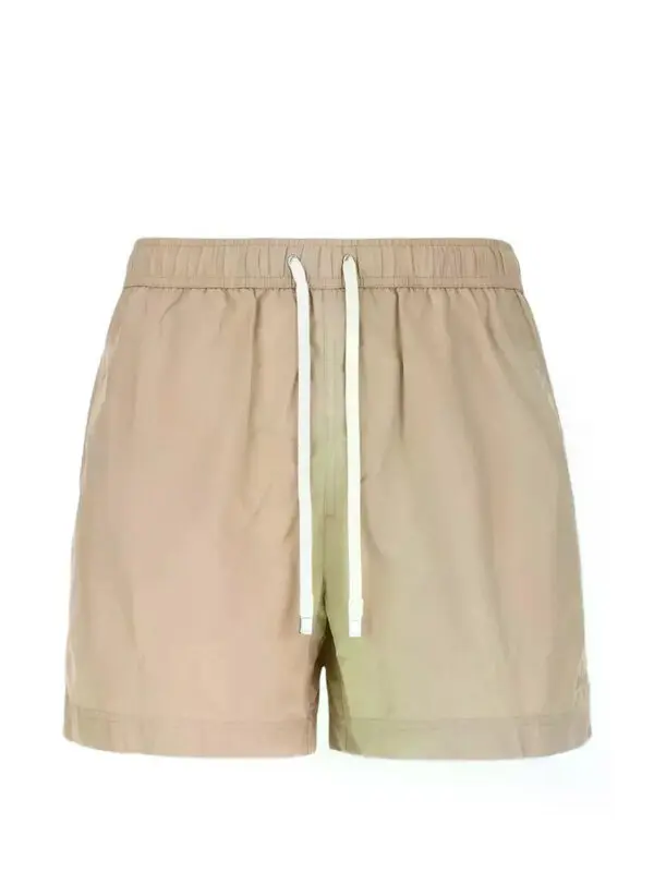 Zegna Drawstring-waist Swim Shorts - Neutrals