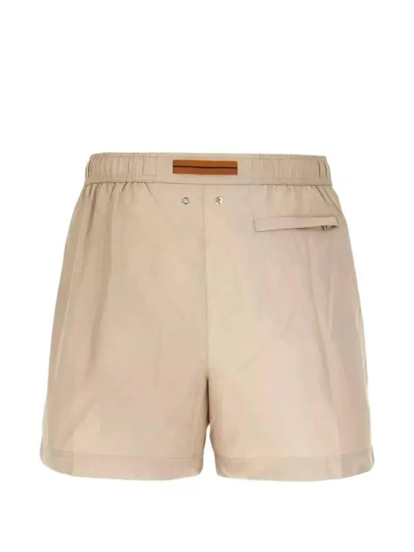 Zegna Drawstring-waist Swim Shorts - Neutrals