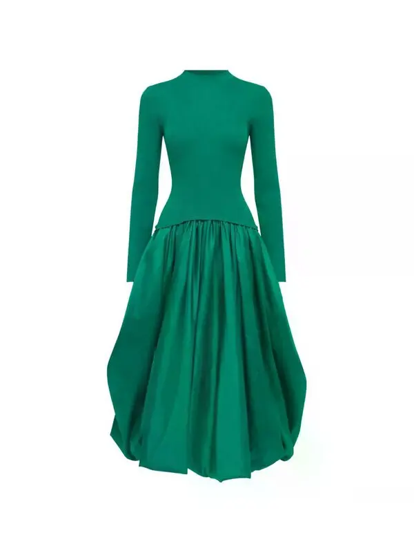 Simkhai Kenlie Balloon Dress - Green