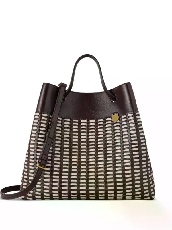 Mulberry Woven-design Leather Tote Bag