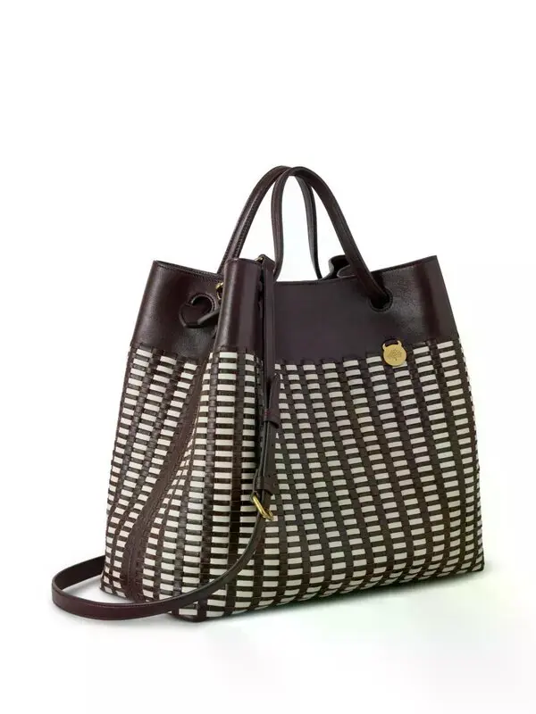 Mulberry Woven-design Leather Tote Bag