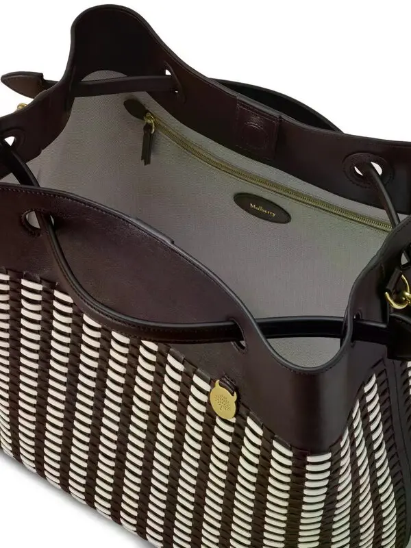 Mulberry Woven-design Leather Tote Bag