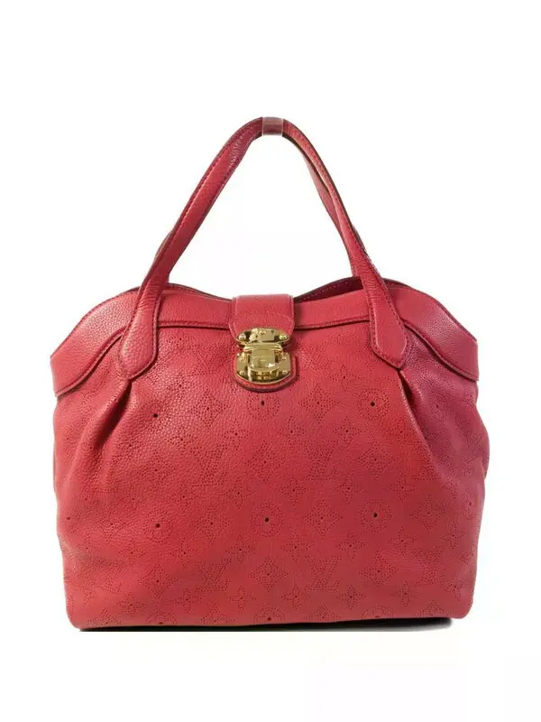 LOUIS VUITTON Mahina Cirrus Shoulder Bag - Red