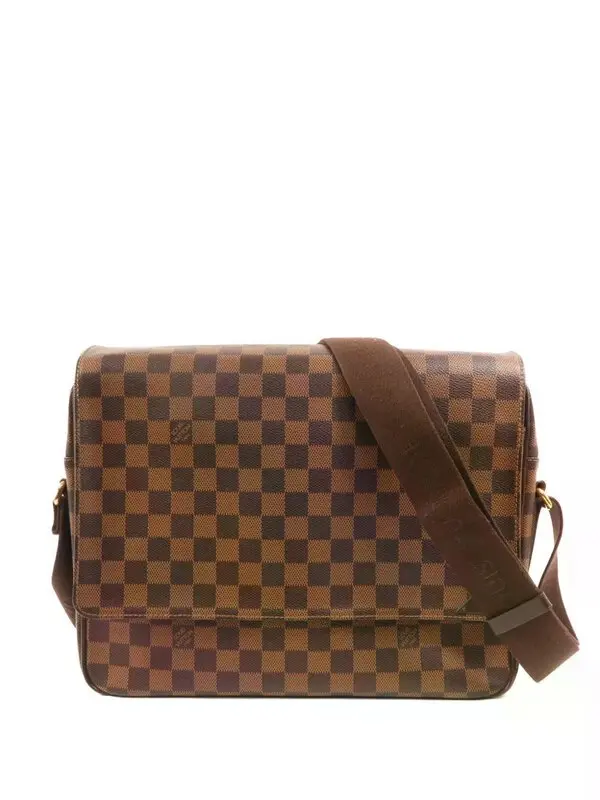 LOUIS VUITTON Damier Shelton Shoulder Bag - Brown