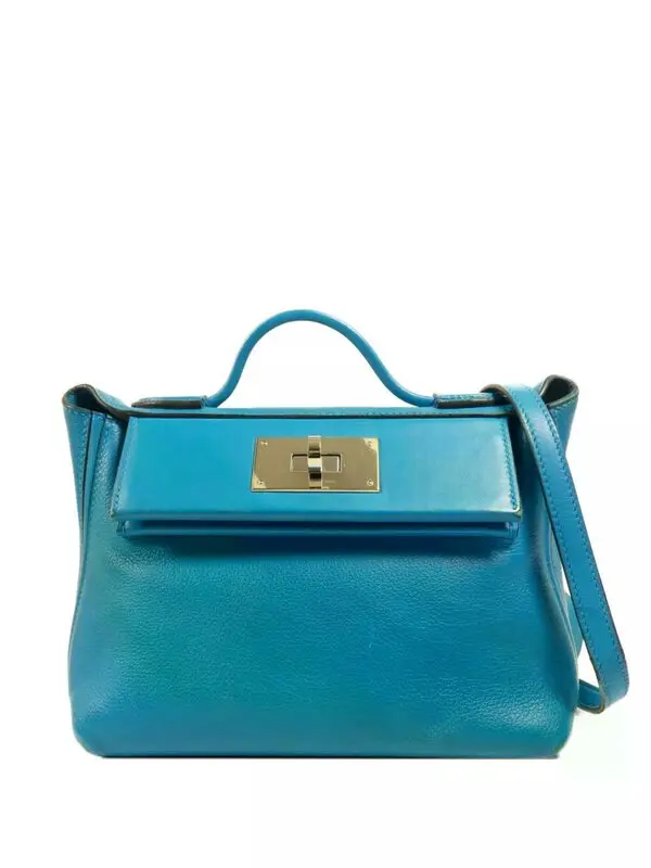 Hermès Mini 24/24 Shoulder Bag - Blue