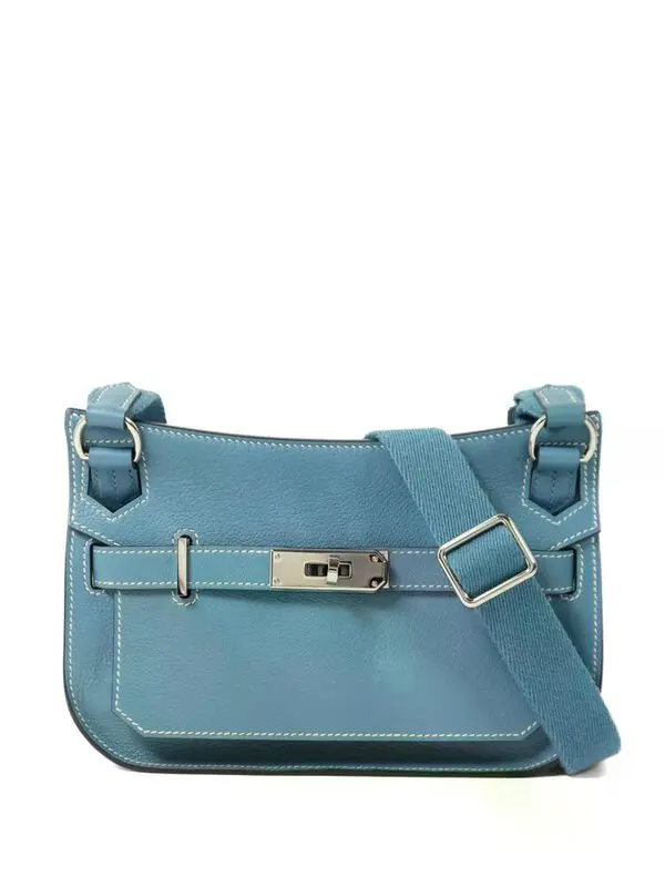 Hermès Mini Jypsiere Shoulder Bag - Blue