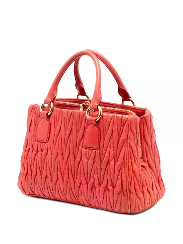 Miu Miu Matelassé Nappa Satchel