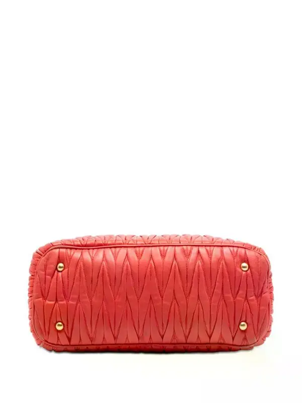 Miu Miu Matelassé Nappa Satchel