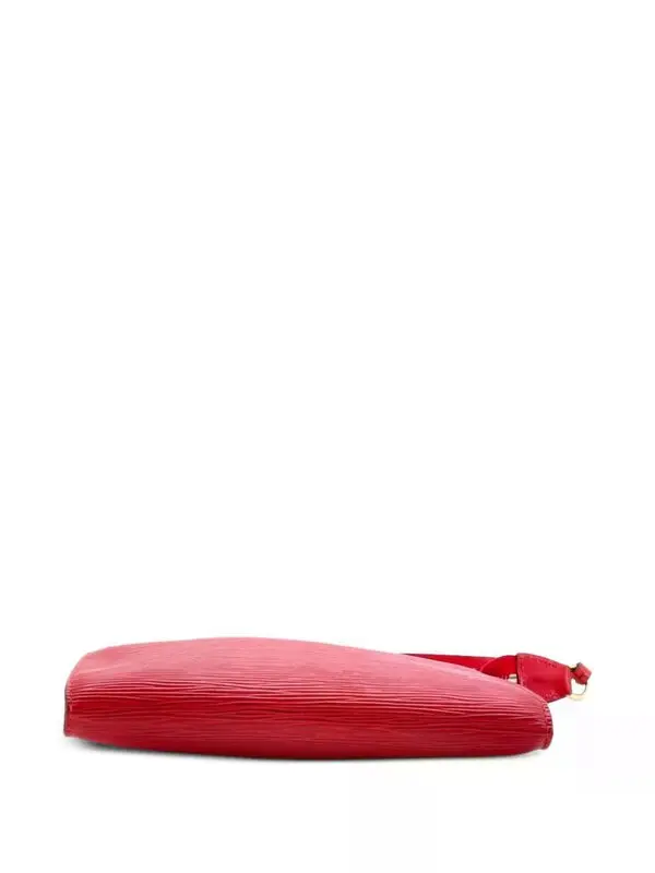 LOUIS VUITTON Pochette Accessoires Epi Leather Clutch - Red