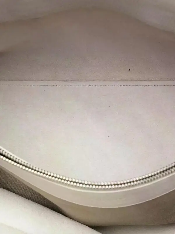 Saint Laurent Small Grained Calfskin Supple Sac De Jour Satchel - White