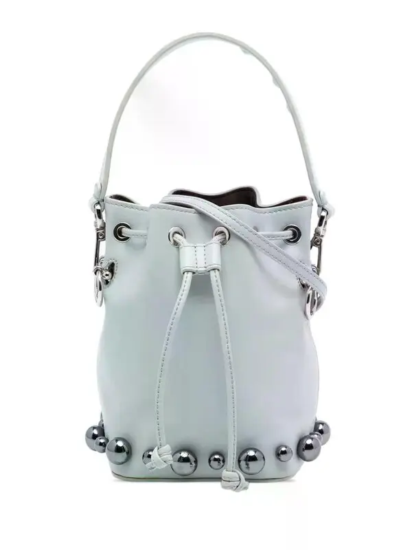 Fendi Mon Tresor Mini Bucket Bag - Grey
