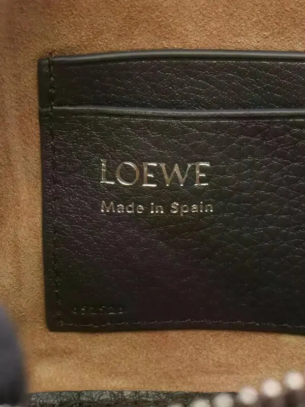 Loewe Small Pebble Messenger Bag Crossbody Bag - Grey
