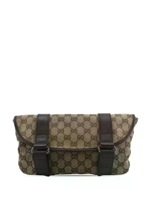Gucci Gg Canvas Belt Bag - Neutrals