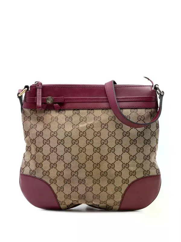 Gucci Gg Canvas Mayfair Crossbody Bag - Neutrals