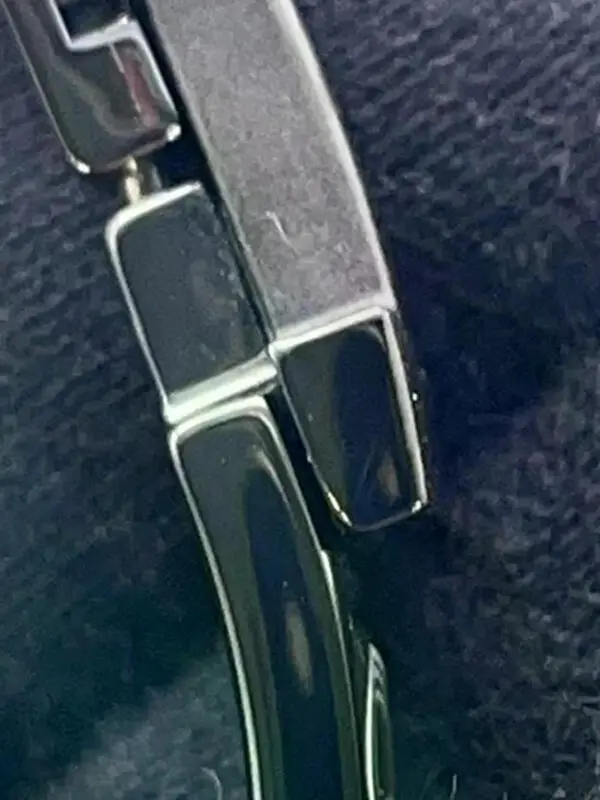 Hermès Enamel Clic Hh Metallique Bracelet - Black