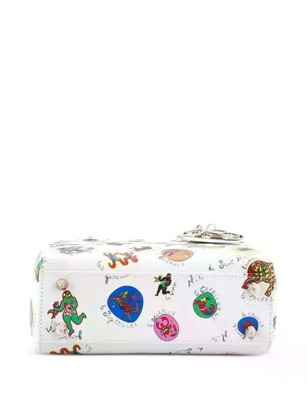 Dior My Abcdior Lady Small Satchel Printed Leather - Multicolour