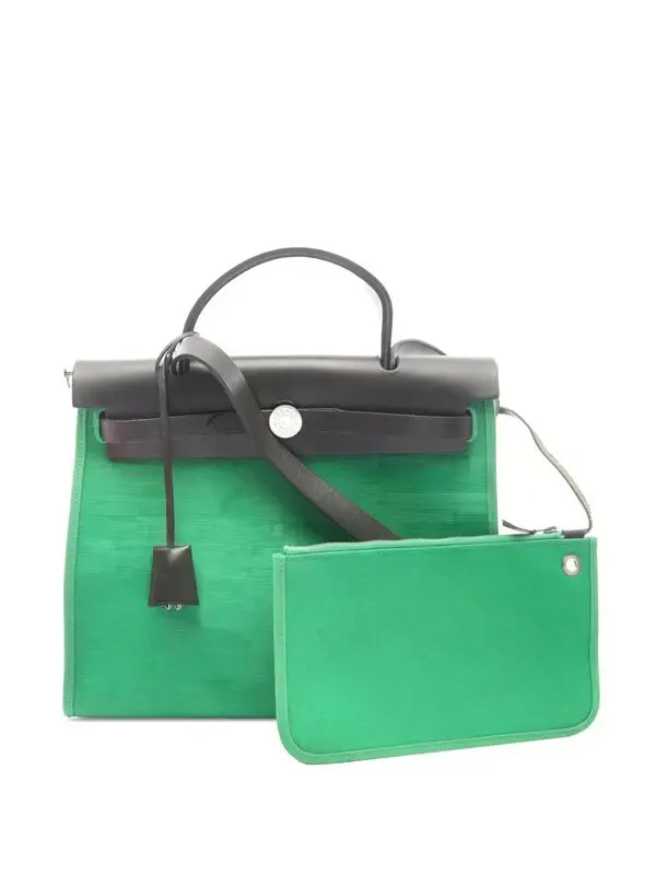 Hermès 2018 Herbag Zip Pm Satchel - Green