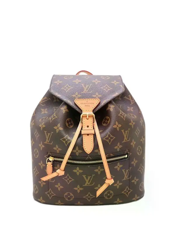 LOUIS VUITTON 2017 Monogram Montsouris Backpack - Brown